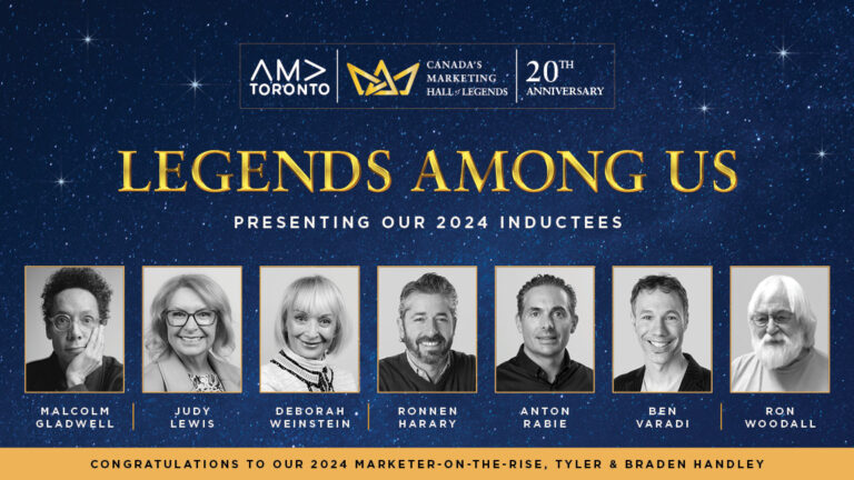 Canada’s Marketing Hall of Legends Announces 2024 Award Winners - AMA ...